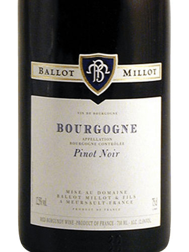 Ballot Millot Bourgogne Pinot Noir | Vivino US