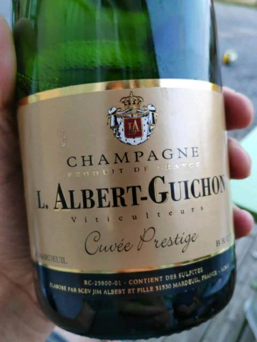 L. Albert-Guichon Cuvée Prestige Brut Champagne | Vivino Australia