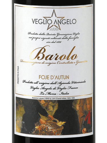 Veglio Angelo Barolo Foje d'Autun | Vivino English