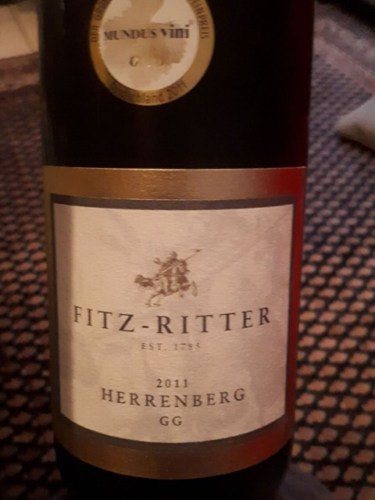 Fitz-Ritter Herrenberg Riesling GG | Vivino US