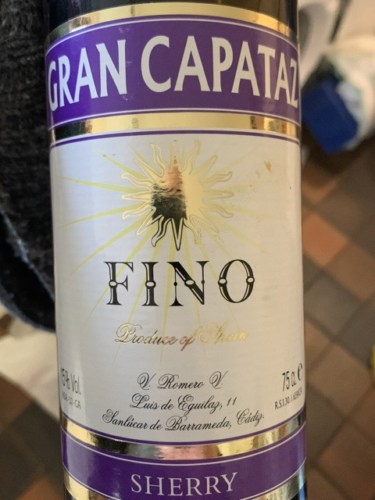 N.V. Gran Capataz Fino Sherry | Vivino Brasil