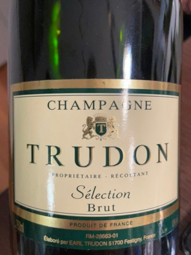 Trudon Sélection Brut Champagne | Vivino