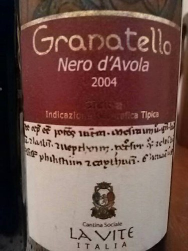 La Vite Maritata Granatello Nero d'Avola | Vivino US