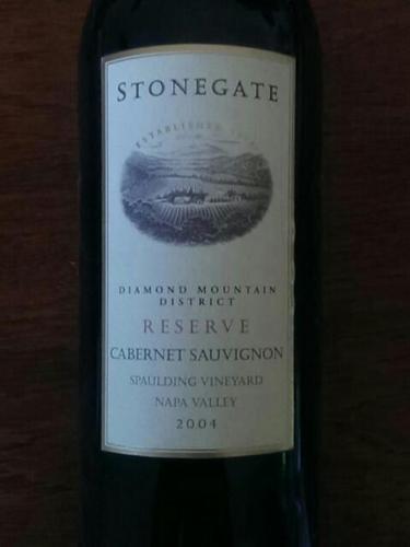 Stonegate Winery Spauding Vineyard Reserve Cabernet Sauvignon | Vivino