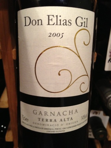 Don Elias Gil Terra Alta Garnacha | Vivino Australia