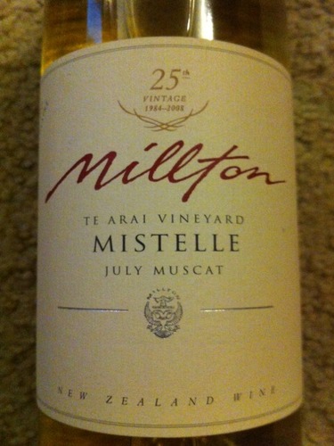 Millton Te Arai Vineyard Mistelle July Muscat | Vivino US