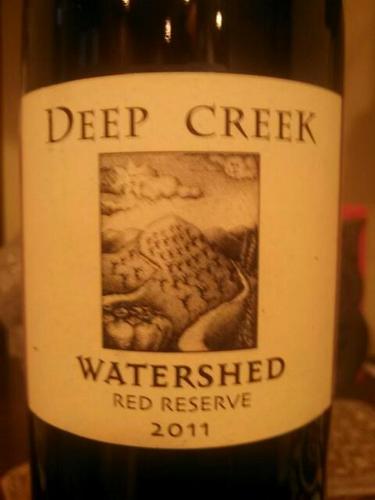 Deep Creek Cellars Watershed Red reserve | Vivino US