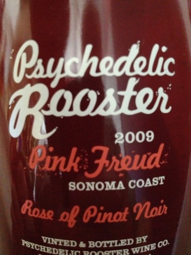 Psychedelic Rooster Pink Freud sonoma Coast Rose Of Pinot Noir | Vivino ...