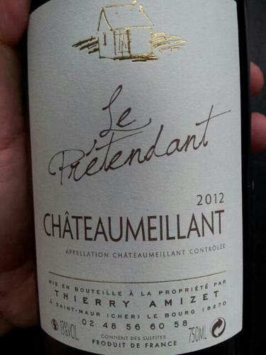 Thierry Amizet Le Pretendant Chateaumeillant | Vivino France
