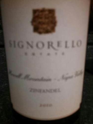 Signorello Estate Zinfandel Howell Mountain Beatty Ranch | Vivino US