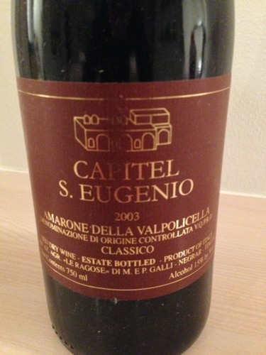 Le Ragose Amarone Della Valpolicella Classico Capitel S. Eugenio ...