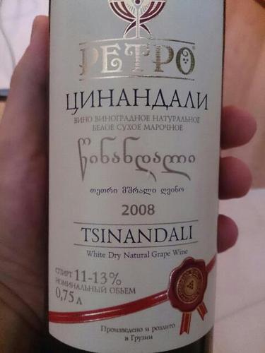Ретро (Retro) Цинандали (Tsinandali) | Vivino Australia
