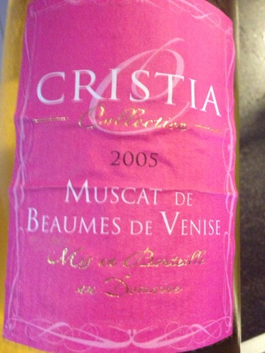 Domaine de Cristia Collection Muscat de Beaumes de Venice | Vivino English