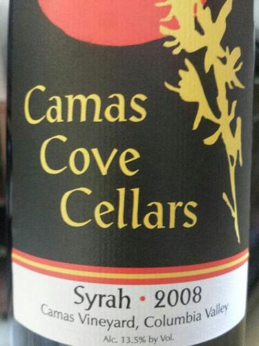 Camas Cove Cellars Columbia Valley Syrah | Vivino English