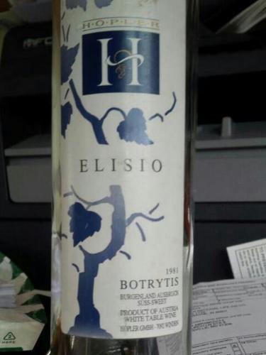 Höpler Elisio Botrytis | Vivino US