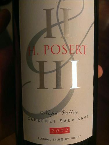 H Posert Napa Valley Cabernet Sauvignon | Vivino