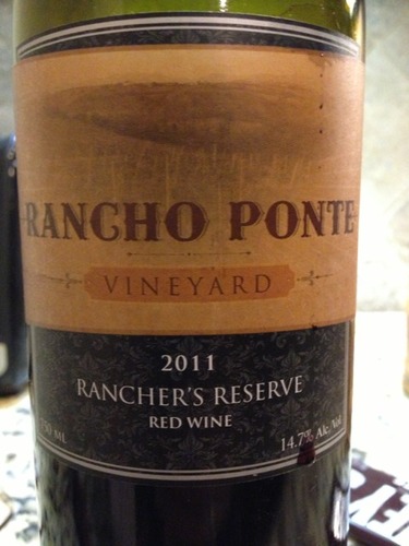 Rancho Ponte Rancher's Reserve Red | Vivino English