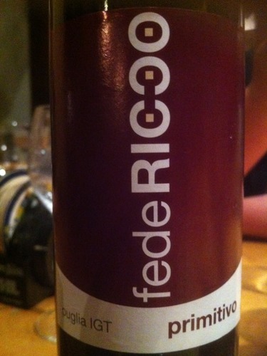 Fede Ricco Puglia Primitivo | Vivino US