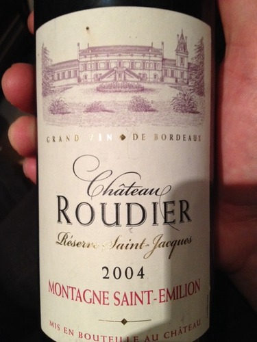 Château Roudier Reserve Saint-Jacques Montagne-Saint-Émilion | Vivino US