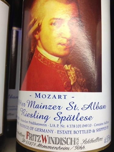 Fritz Windisch Mozart Mainzer St.Alban Riesling Spätlese | Vivino US