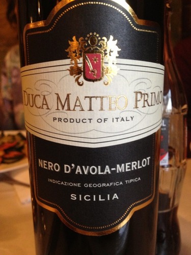 Duca Matteo Primo Nero d'Avola - Merlot | Vivino US