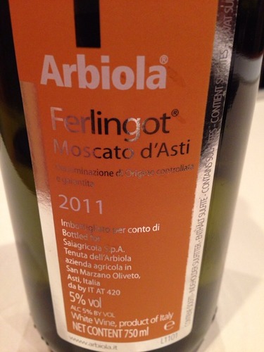 Arbiola Ferlingot Moscato d'Asti | Vivino Australia