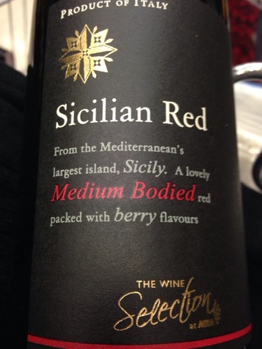 ASDA The Wine Selection Medium Bodied Sicilian Red | Vivino English