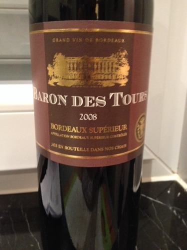 Baron des Tours Bordeaux Supérieur | Vivino Canada