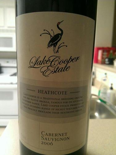 Lake Cooper Cabernet Sauvignon | Vivino English