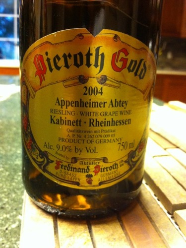 Pieroth Gold Appenheimer Abtey Riesling Kabinett | Vivino US