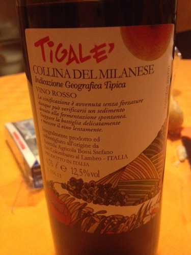 Bossi Stefano Tigale Collina Del Milanese Rosso | Vivino France