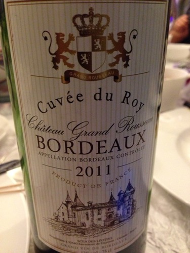 Château Grand Rousseau Cuvée du Roy Bordeaux | Vivino US