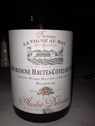 André Delorme Domaine de la Vigne au Roy Bourgogne Hautes-Cotes de ...