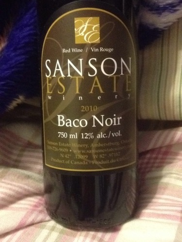 Sanson Estate Winery Baco Noir Red | Vivino US