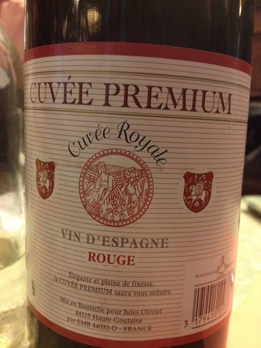 Jules Olivier Cuvee Premium Royale Vin D Espagne Rouge | Vivino US