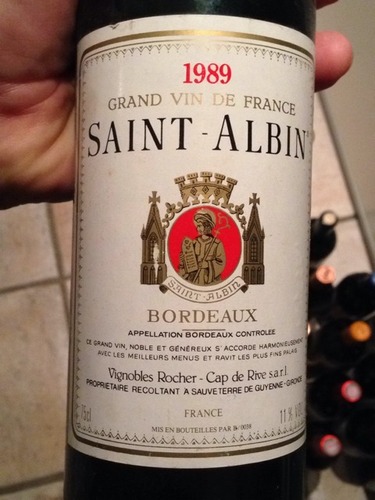 Vignobles Rocher-Cap de Rive Saint Albin Bordeaux | Vivino US