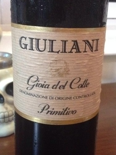 Giuliani a Parini Giuliani Gioia del Colle Primitivo | Vivino US