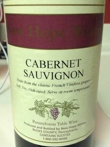 New Hope Winery Pennsylvania Cabernet Sauvignon | Vivino US