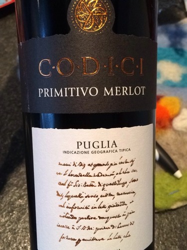 Codici Primitivo - Merlot Puglia | Vivino US