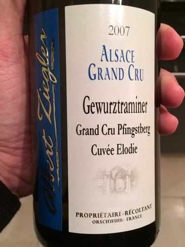 Albert Ziegler Cuvée Elodie Gewurztraminer Alsace Grand Cru ...