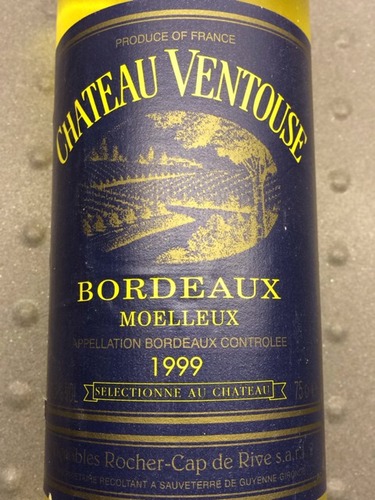 Vignobles Rocher-Cap de Rive Chateau Ventouse Bordeaux Moelleux | Vivino US