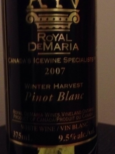 Royal DeMaria Winter Harvest Pinot Blanc Icewine | Vivino US