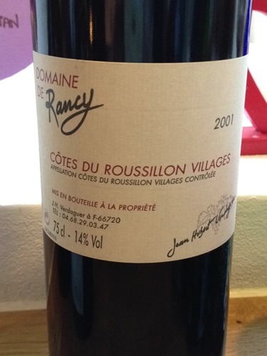 Domaine de Rancy Côtes du Roussillon Villages | Vivino English