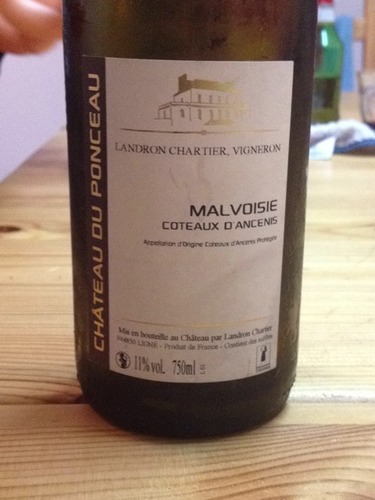 Landron Chartier Chateau du Ponceau Malvoisie Coteaux d'Ancenis ...