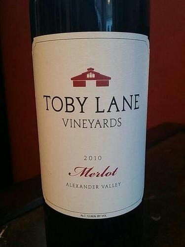 Toby Lane Merlot | Vivino US
