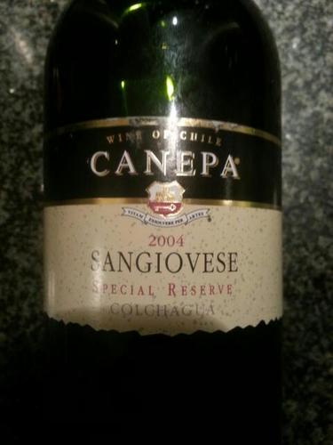 Canepa Special Reserve Sangiovese | Vivino US
