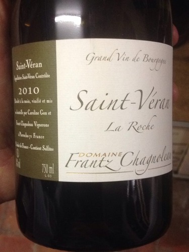 Domaine Frantz Chagnoleau La Roche Saint-Véran | Vivino France
