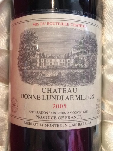 Château Bonne Lundi Ae Millon Saint-Chinian Merlot | Vivino US