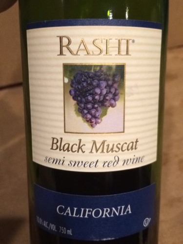 Rashi Black Muscat Semi Sweet | Vivino