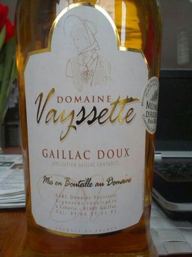 Domaine Vayssette Gaillac Doux | Vivino Français